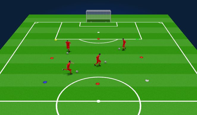 Football/Soccer: Week 8 session plan B/G U10 U12 Passing and receiving ...