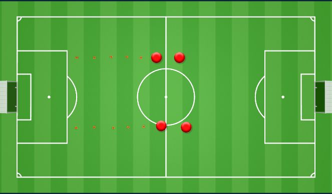 Football/Soccer: Dribble Relay Race (Technical: Dribbling and RWB ...