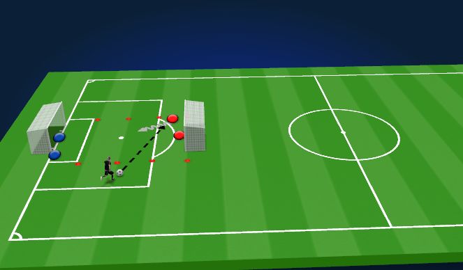 Football/Soccer: Summer Training Week #1 Monday Session (Tactical: Attacking principles, Beginner)