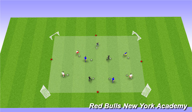 Football/Soccer: HYSC Winter Select Week 4 Defending 2v1 & 2v2 Pressure ...