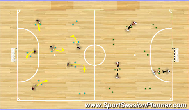 Futsal: Passing & Receivng (Technical: Passing & Receiving , Junior)