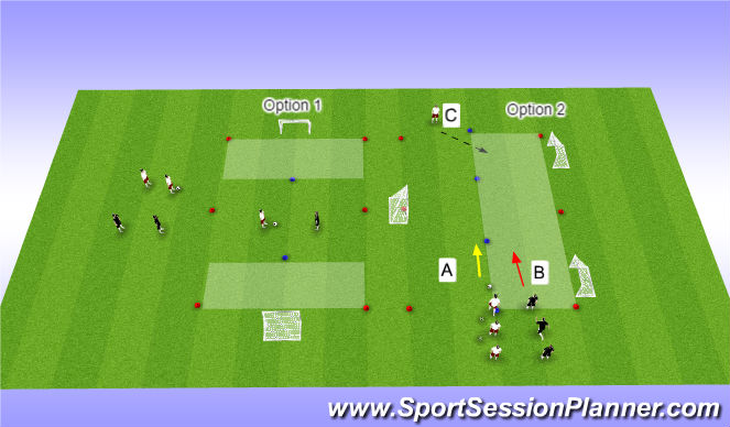 Football/Soccer: HYSC Development program Session 4 Individual Possession Stop starts to ...