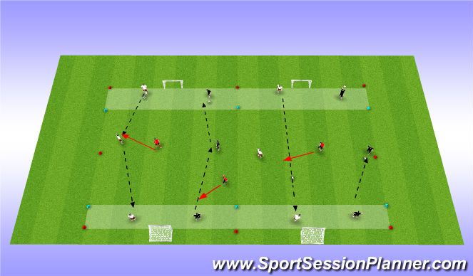 Football/Soccer: Pass interceptions (Technical: Defensive skills, Advanced)
