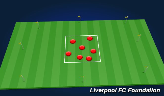Football/Soccer: Ball mastery outside turn warm-up. (Warm-ups, Academy ...