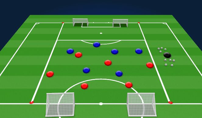 Football/Soccer: Defending the lines - General practice (Tactical ...