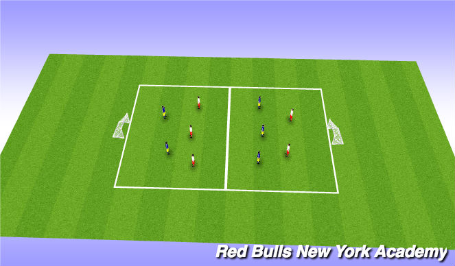 Football/Soccer: FC Berna Liberty 5/12 Outside foot pass (Technical ...