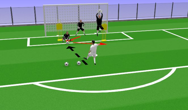 Football/Soccer: Aleksandar Kolarov 294. Redjina (Goalkeeping: Shot ...