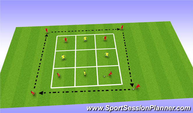 Football/Soccer: Long Passing (Technical: Passing & Receiving , Moderate)