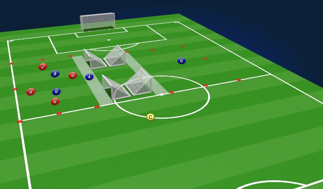 Football/Soccer: Pressing (11v11) (Tactical: Defensive principles ...