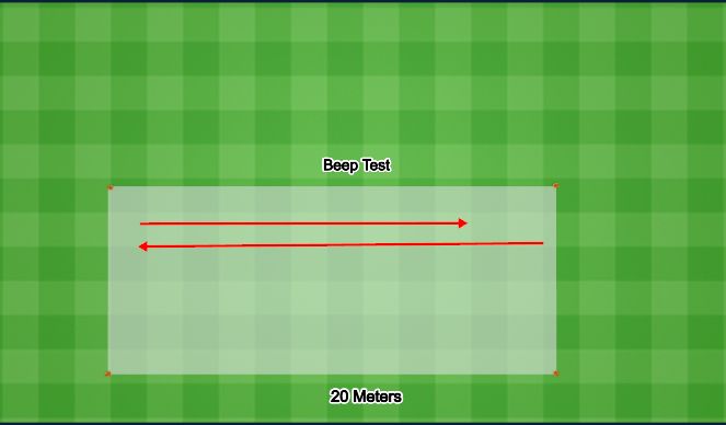 Football/Soccer: fitness (Physical: Speed, Moderate)