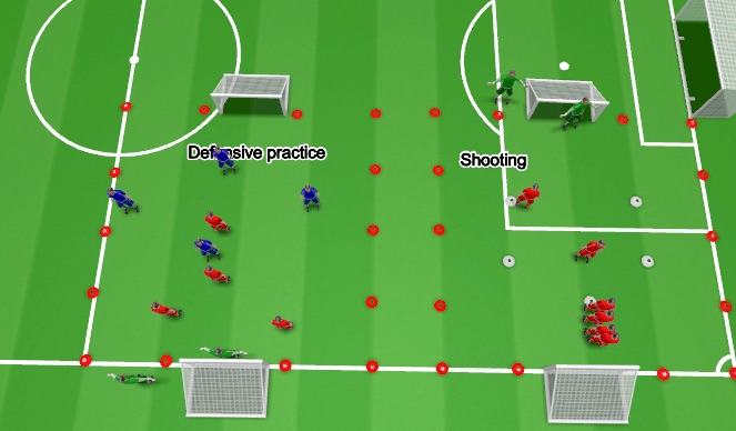 Football/Soccer: Passing and receiving U9s 10/10/25 (Tactical: Position ...