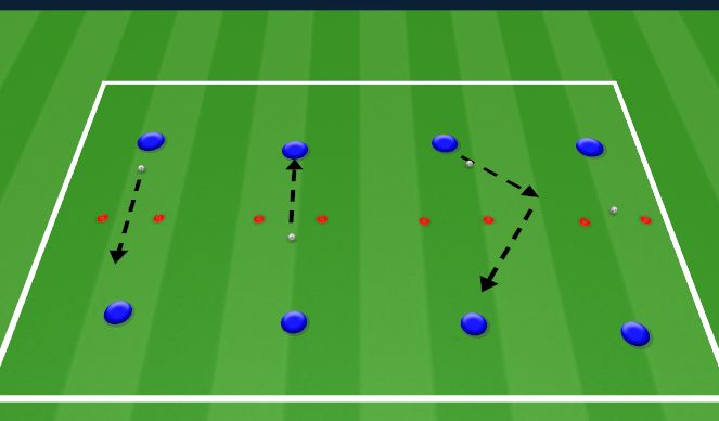 Football/Soccer: U8-U9 Week 6 (Technical: Passing & Receiving , Beginner)