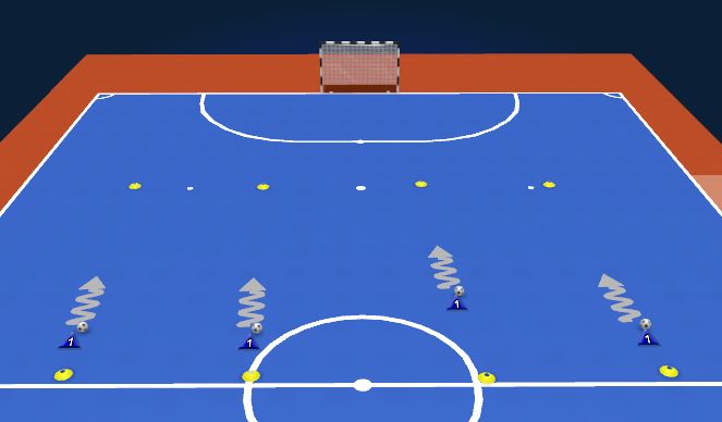 Futsal: Indoor Training 1 HR (Technical: Ball Control, Senior)