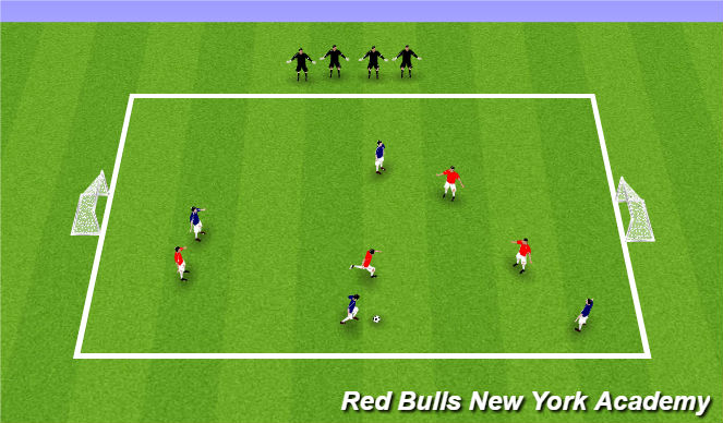 Football/Soccer: Boys U11W Rec to Turn backfoot (Technical: Passing ...