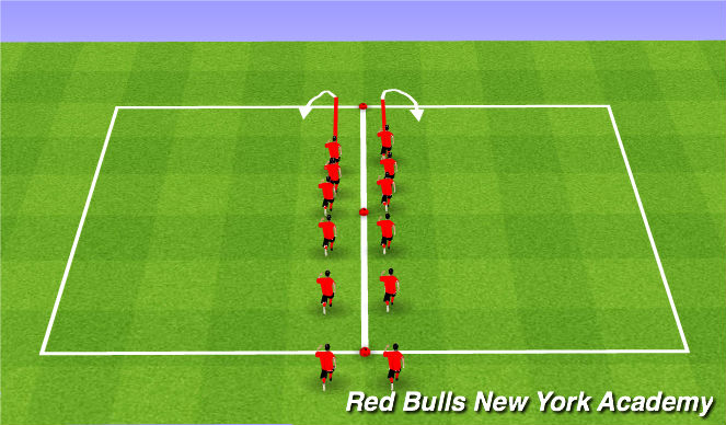Football/Soccer: Pre Game Warm Up (Warm-ups, Academy Sessions)