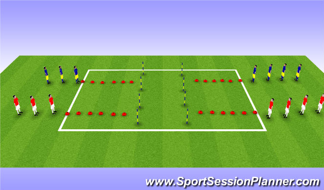 Football/Soccer: Third man run (Tactical: Attacking principles, Academy ...