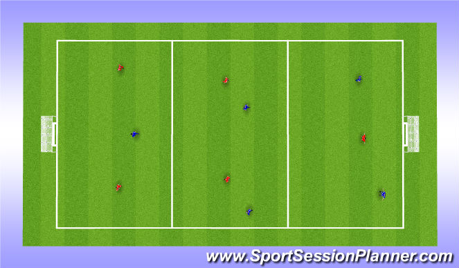 Football/Soccer: Receiving on the back foot (Technical: Passing ...