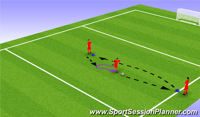 Football/Soccer: Diamond Passing (Technical: Passing & Receiving ...