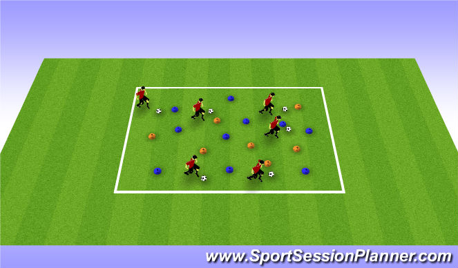 Football/Soccer: U7/8 Pool Training (Technical: Ball Control, Beginner)