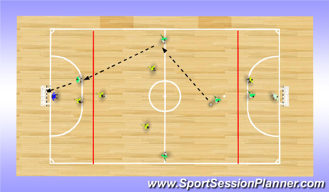 Futsal: Passing Receiving 1 (Technical: Ball Control, Junior)
