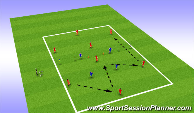 Football/Soccer: u9 Building Out the Back (Tactical: Playing out from ...