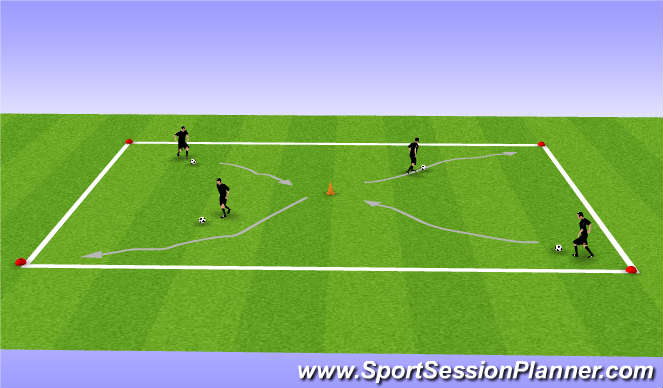 Football/Soccer: Coerver Ball Work (Technical: Coerver/Individual Skills, Moderate)