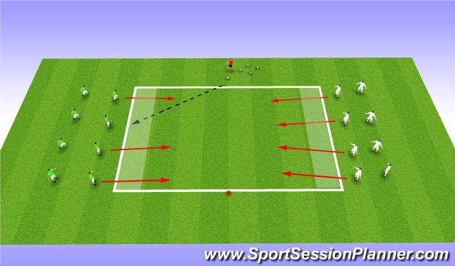 Football/Soccer: Defensive shape (Functional: Defender, Moderate)