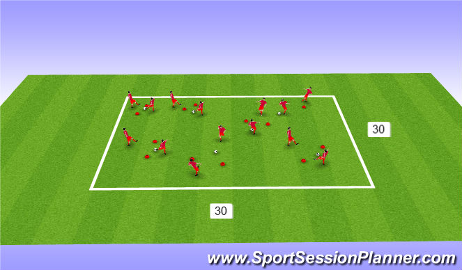 Football/Soccer: pass receive (Technical: Passing & Receiving , Moderate)