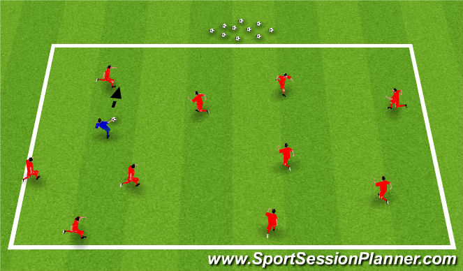Football/Soccer: Spiderman (Technical: Passing & Receiving , Beginner)