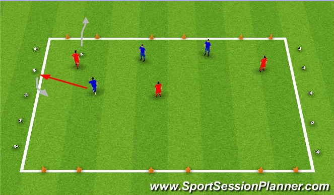 Football/Soccer: The Golden Nugget (Technical: Attacking skills, Beginner)