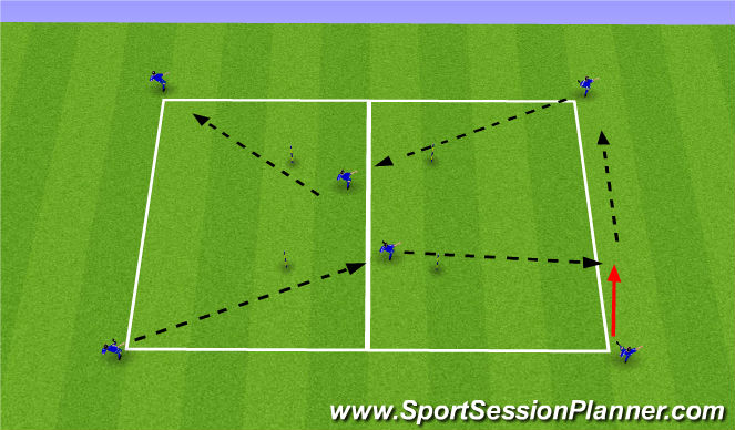 Football/Soccer: Ball Movement (Tactical: Possession, Moderate)