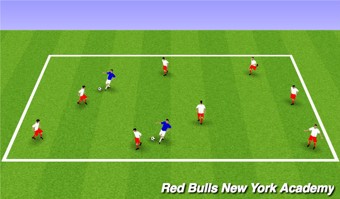 Football/Soccer: Pelham Fireflies U9 passing (Technical: Passing ...