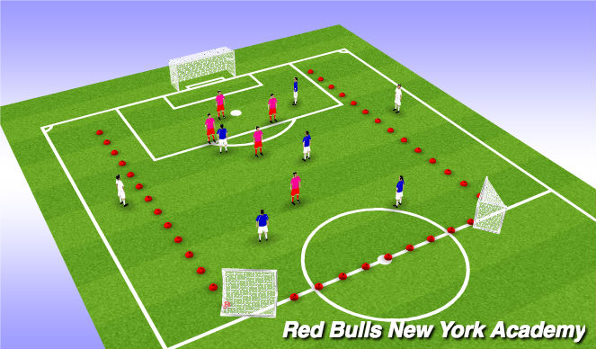 Football/Soccer: Pelham Fireflies U9 dribbling (Technical: Dribbling ...