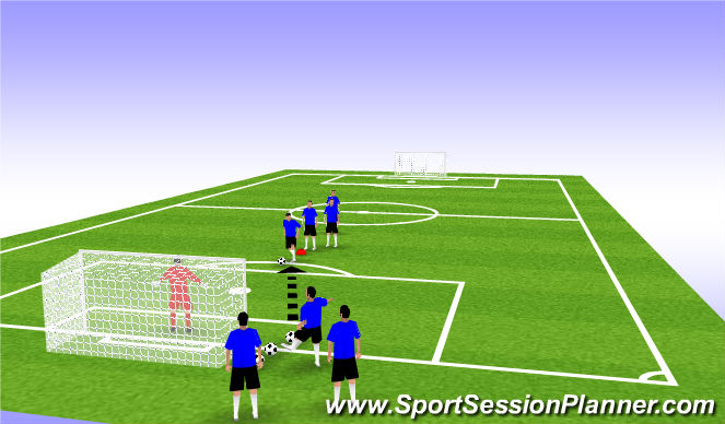 Football/Soccer: Dribble #2 (Technical: Dribbling and RWB, Beginner)