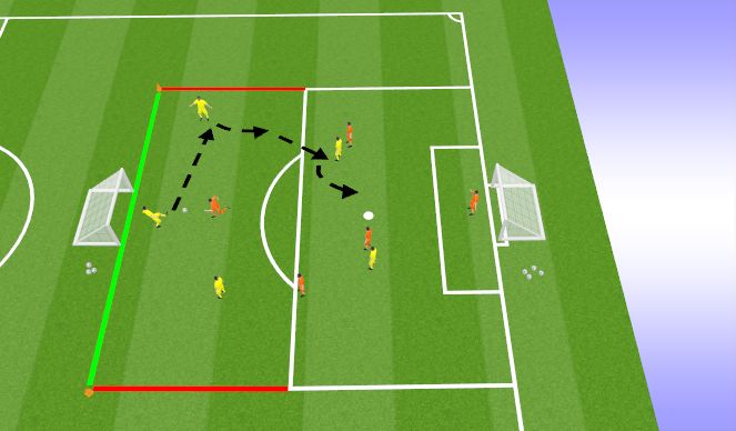 Football/Soccer: First Touch - Session Option 2 (Technical: Ball Control, Beginner)