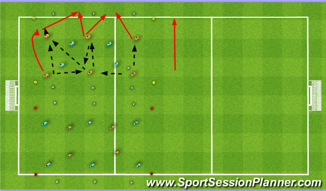 Football/Soccer: RWTB - Session Option 16 (Small-Sided Games, Beginner)