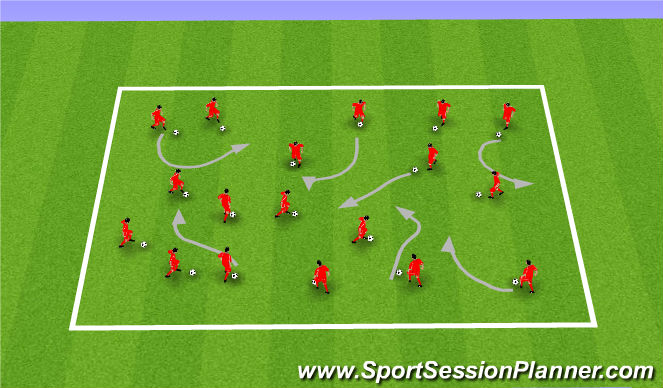 Football/Soccer: U13 U15 Session 6 (Technical: Passing & Receiving ...
