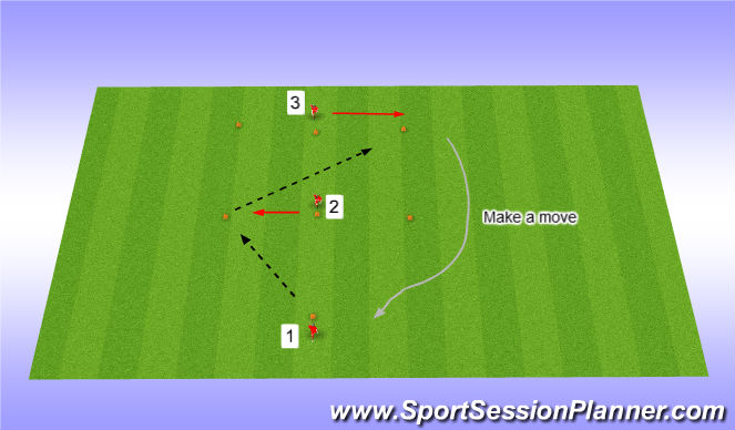 Football/Soccer: Girls U16 - Move to the open space (Functional ...