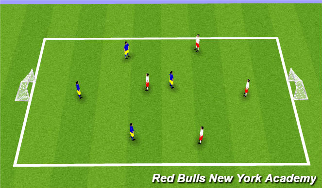 Football/Soccer: Dribbling 1v1. (Technical: Dribbling and RWB, Academy ...