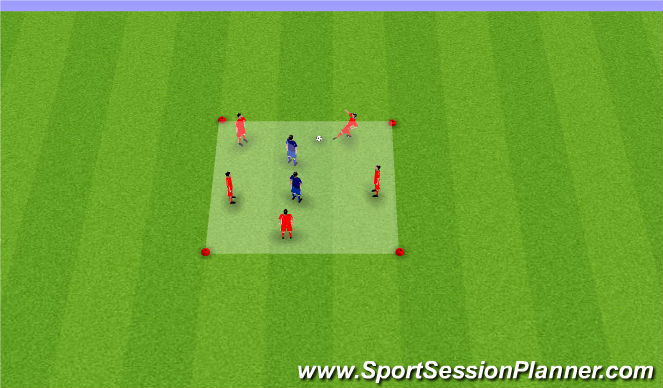 Football/Soccer: Basic Drills (Tactical: Possession, Beginner)