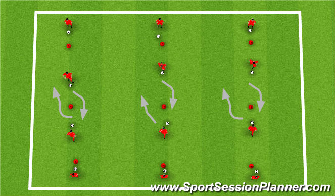 Football/Soccer: U10 WSSC - Intro to 1v1 Attacking (Technical: Attacking skills, Beginner)