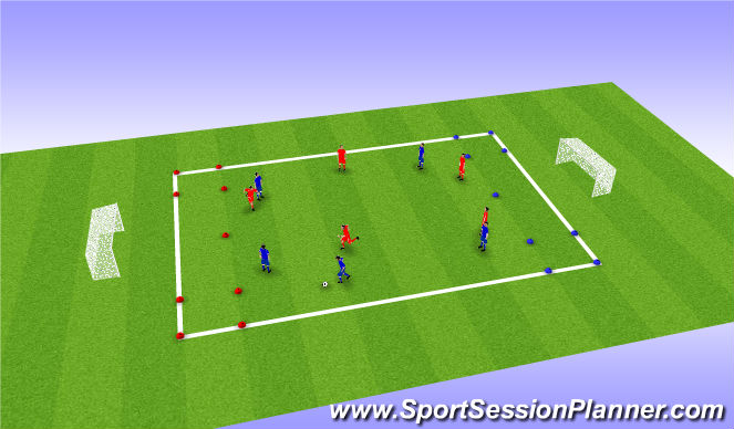 Football/Soccer: Running, Dribbling and Turning (Technical: Dribbling ...