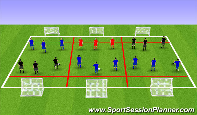 Football/Soccer: Running with the Ball (Technical: Ball Control, Moderate)