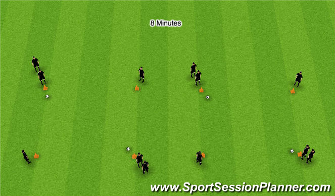 Football/Soccer: U13-19 Pre-Game Warmup (Warm-ups, Beginner)