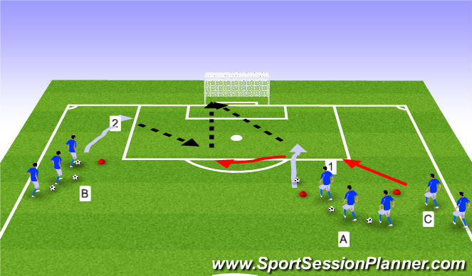 Football/Soccer: Pre-Game Warm-up FC United DA (Warm-ups, Moderate)