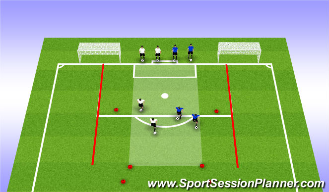Football/Soccer: U12/U13 Skills Corridor Session 1 (Technical ...