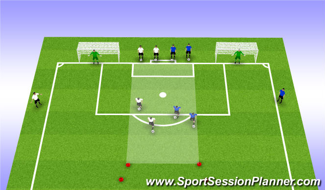 Football/Soccer: U12/U13 Skills Corridor Session 1 (Technical ...