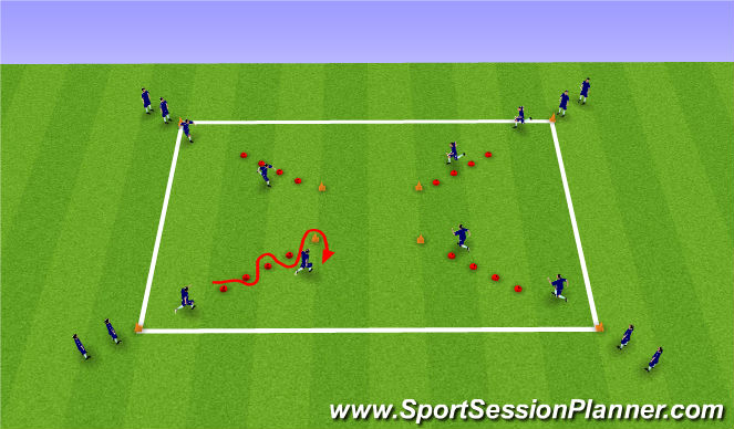 Football/Soccer: Fitness (Physical: Agility, Moderate)