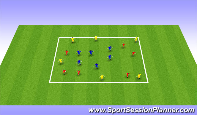 Football/Soccer: Moving the ball (Tactical: Possession, Moderate)