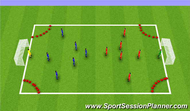 Football/Soccer: Hotspurs 05 boys - Up Back And Through (Tactical ...